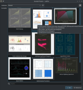 LabPlot – Scientific plotting and data analysis